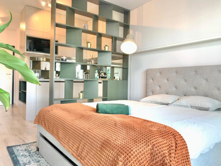 Luxury, Bright Studio With Parking And Balcony In Bratislava Center - Stare Miasto