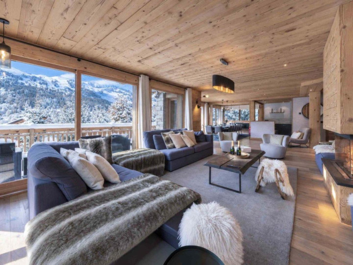 Chalet Spacieux Avec 6 Chambres - 12 Pers. à Méribel - Méribel