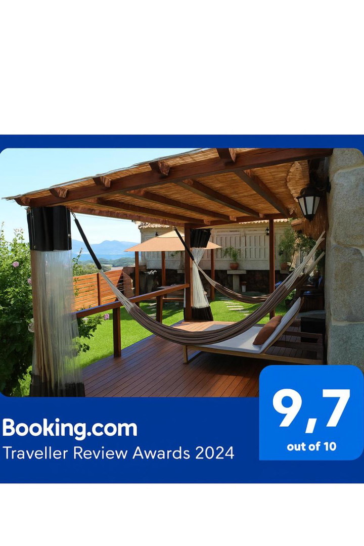 Relax En El Paraíso Con Vistas Al Mar Y A La Montaña Casa Rural A Gorgoriña - Cangas