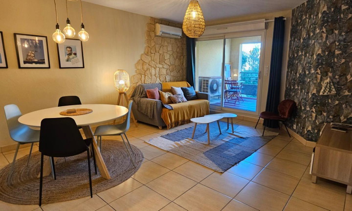 Ravissant T3 Climatisé 6 Personnes - Sète