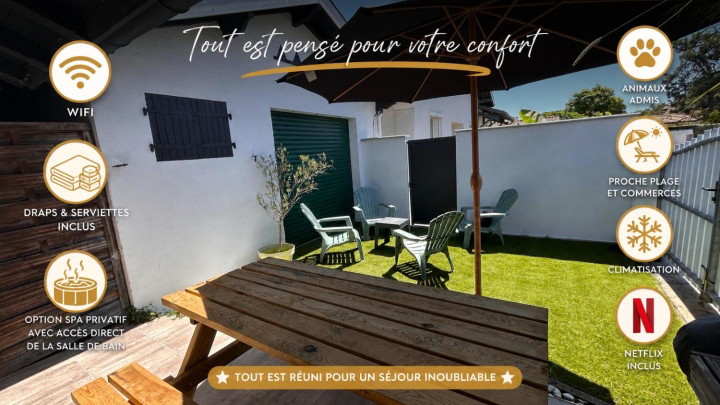 Kermalone Lovely Home Option Spa Privatif - Bayonne