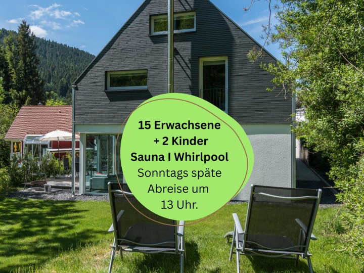 Dieboldsberg: Sauna | Whirlpool | Kamin | Garten - Alpirsbach