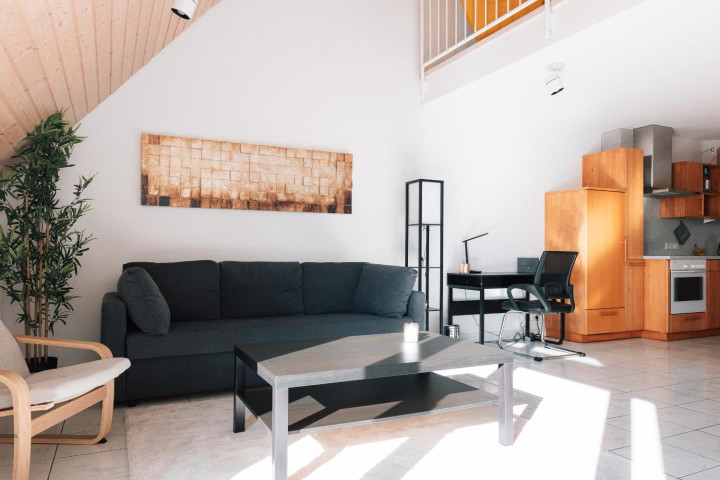 Maisonette-wohnung Airport Messe Stuttgart - Balkon - Parkplatz - Waschmaschine - Esslingen