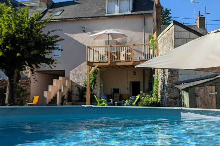 Logis Des Fées, Spa, Piscine Et Jardin - Loire Valley