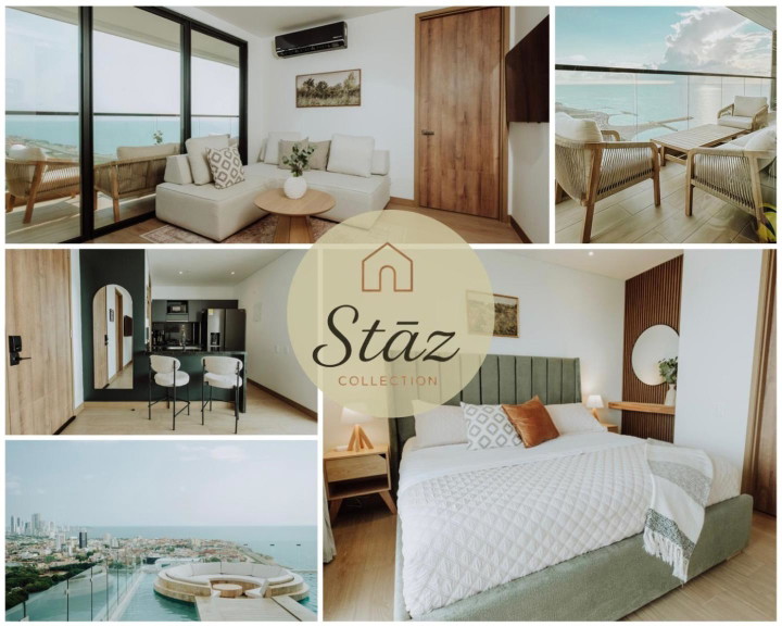 Walk To Old City Pool Ocean View 1br King Bed - Cartagena, Colombia
