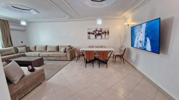 North Cozy Stays Modern 3 Chambres Appartement à Tanger Centre Ville - Tangier