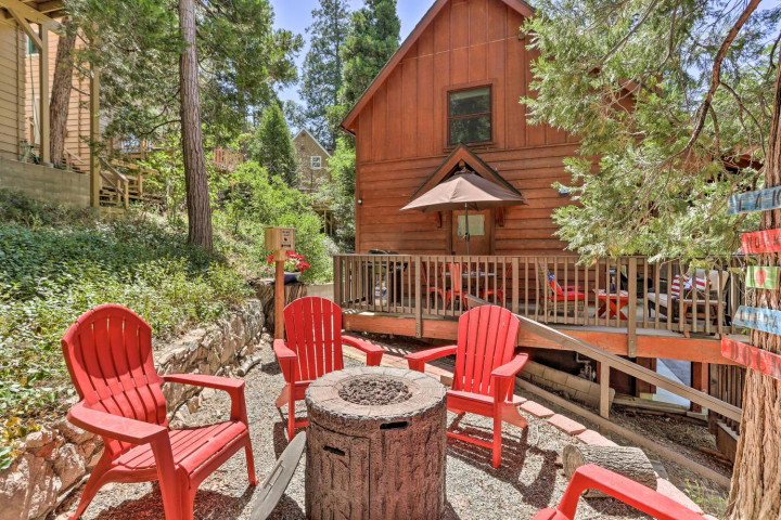 Steps To Lake: Cabin W/ Deck In Lake Arrowhead - Lake Arrowhead, CA