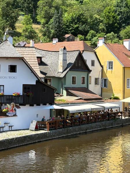 Vltava Port Riverside Restaurant-café-pension - Český Krumlov