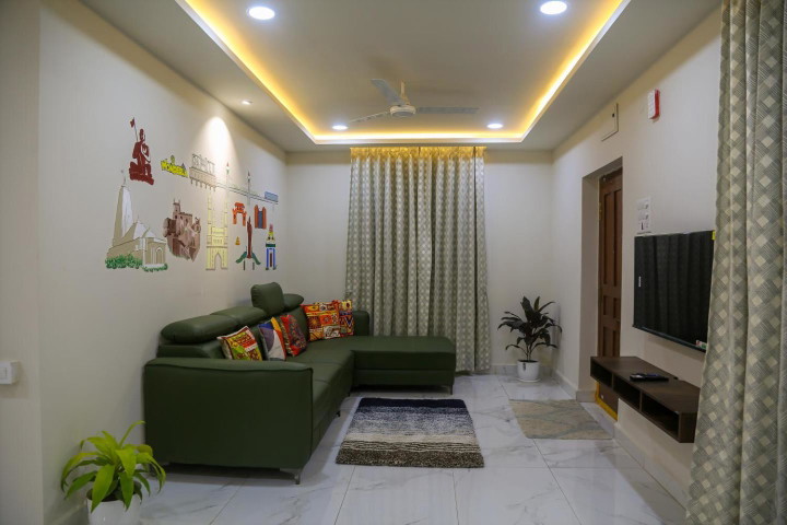 Cozy 3 Bhk A/c Home @ Wipro Circle , Near Us Embassy - Hyderabad