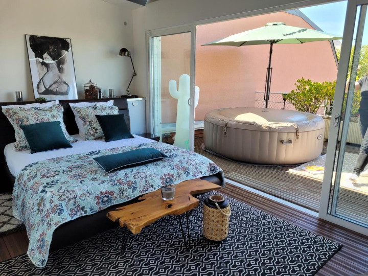 La Terrasse, Jacuzzi Et Vue Mer Plage à 200m - Granville