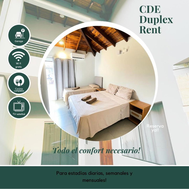 Cde Duplex Rent - 3 Dormitorios - Paraguay