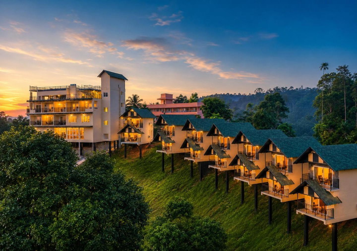 Nature Green Pool Resort Munnar By Voye Homes - Kerala