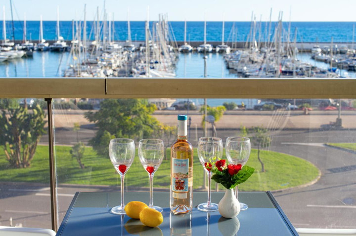 Vue Mer Port De Garavan - Sospel