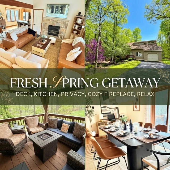 Modern Home - Privacy - Prime Location - 18min Camelback Ski Resort - Mount Pocono, PA