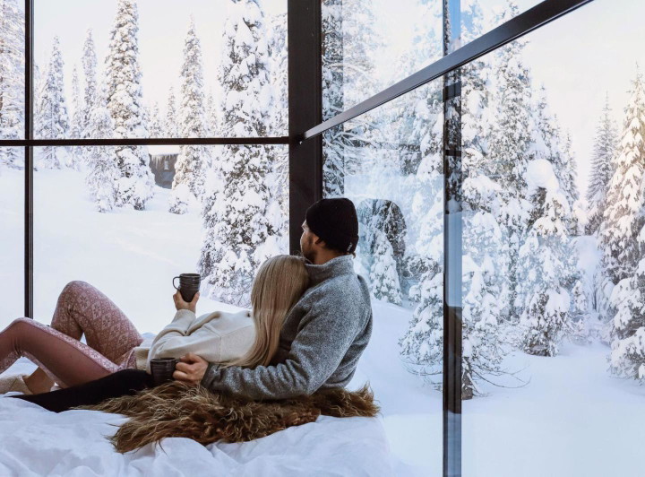 Magical Pond Nature Igloos - Kuusamo