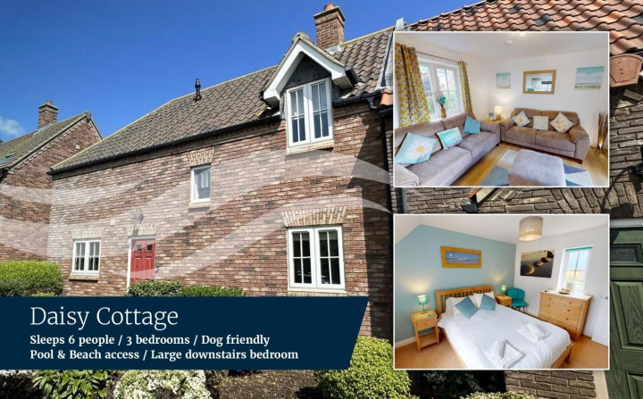 Daisy Cottage - Part Of The The Bay Filey Holiday Village With Pool, Gym And Direct Beach Access, Pub, Restaurant, Tennis And Meadows Walks - North Yorkshire