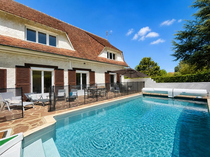 Les Eaux De Diane - Maison Avec Piscine à Anet - Climatisée - Eure-et-Loir