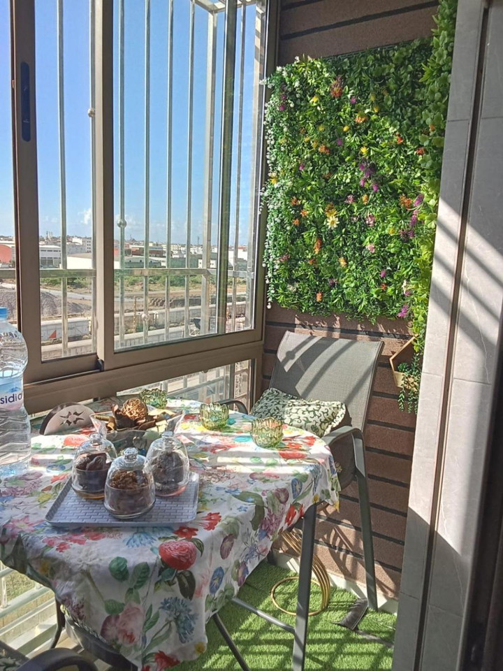 Chambre Climatisée Proche Aéroport Avec Salle De Bain Privée & Balcon - Rabat