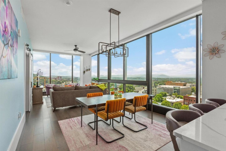 The Views Over Pack Square | Arras Vacation Rental - Asheville, NC