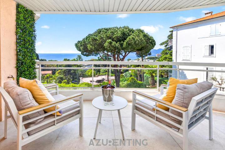 Azurenting - T3 Jean De Noailles - Vue Mer - Clim - Parking - Cannes