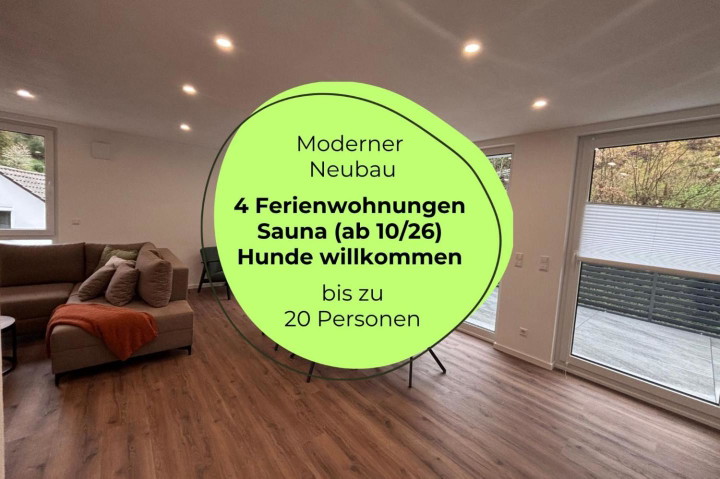 Quartier Vierwald | 4 Fewos | Sauna (Okt. 26) | Hunde Willkommen - Alpirsbach