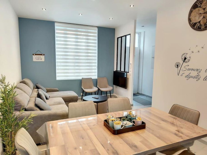 Maison Proche Centre Ville Clim Jardin Wifi 8 Personnes - Somme