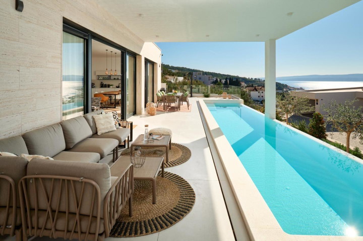 Villa Askana, 3 Bedrooms, 4 Baths, Infinity Pool, Whirlpool, Sea View, Outdoor Kitchen - Omiš