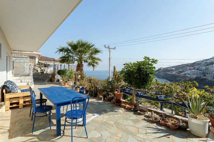House With Majestic Sea View - Milos