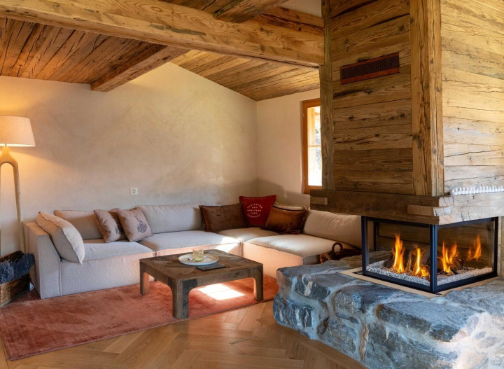 Traditionelles Familienchalet Mit Sauna, Whirlpool Und Bergblick - Jaun