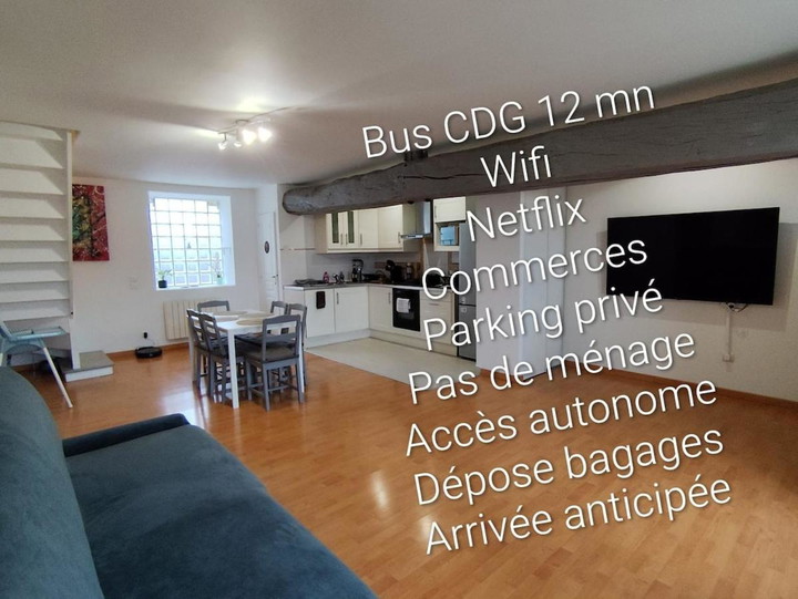 Appartement Cosy Paris Cdg - Chelles