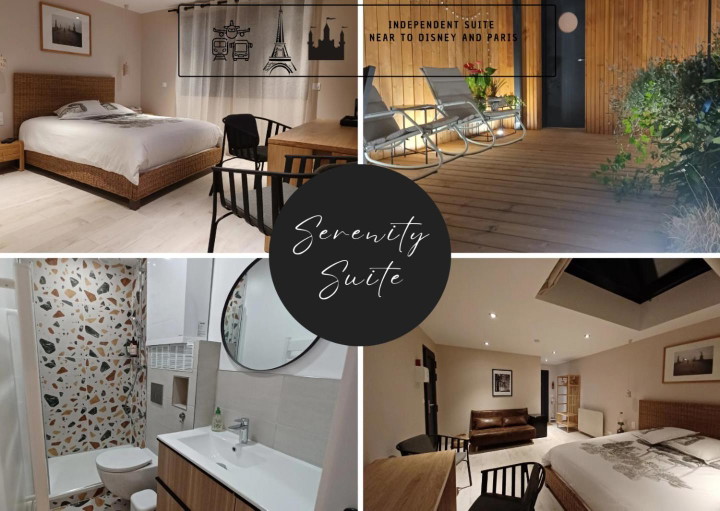Serenity Indepedent Suite Near To Disneyland & Paris - Bussy-Saint-Georges