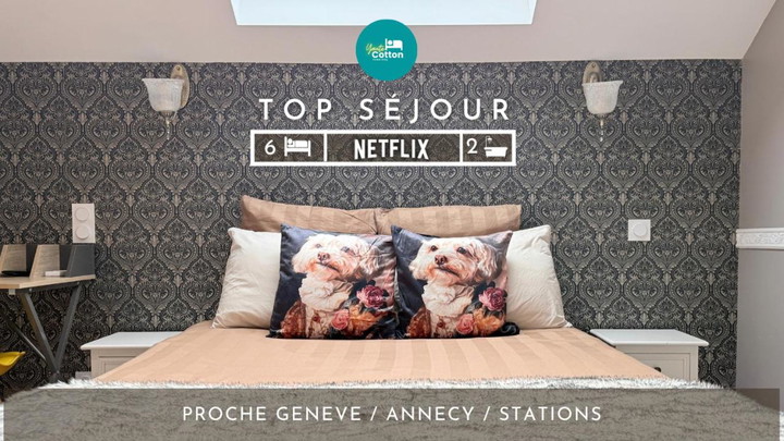 Duplex Cosy Yaute Cotton - Entre Lacs Et Montagnes - Fêtes Interdites - Annemasse