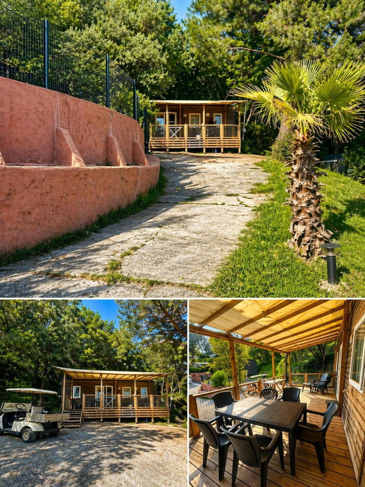 Camping Le Saint Louis Mobil-home Tout Confort 4 Personnes Clim 2 Salles De Bain - Saint-Raphaël