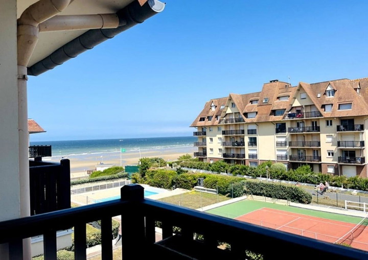 T2 Belle Vue Mer Proche Thalasso - Piscine Et Tennis - Cabourg