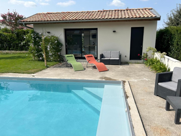 Studio Vue Piscine Au Calme Près Des Vignes - Pessac