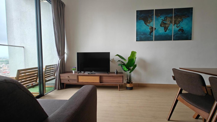 The Grand Ss15 Sunway 4pax 2brs City View - Free Wifi, Infinity Pool & Gym - Subang Jaya