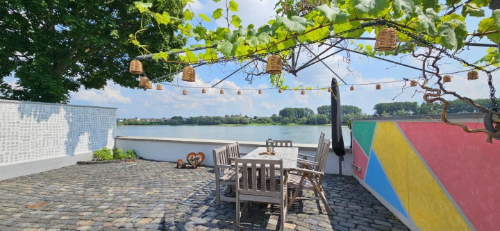 Ihr Ausblick - Charmantes Ferienhaus In Rheinlage - Rheinperle - Wesseling