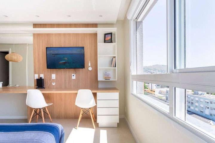 Studio Life Experience, Netflix, Pool, Rooftop - Porto Alegre
