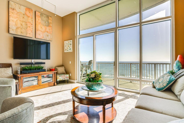 Luxe 28th-floor S Tower Condo: Ocean & Spacex View - South Padre Island