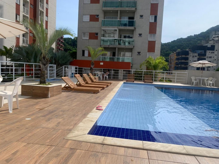 Apartamento Guarujá Lazer Completo Villa Di Fiori 600mts Da Praia - Guarujá