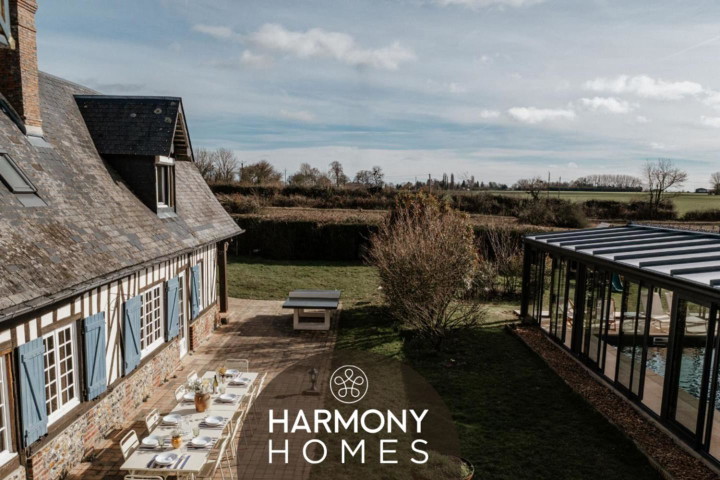 Harmony Homes La Chapelle-hareng - Indoor Pool Sauna & Spa - Normandía
