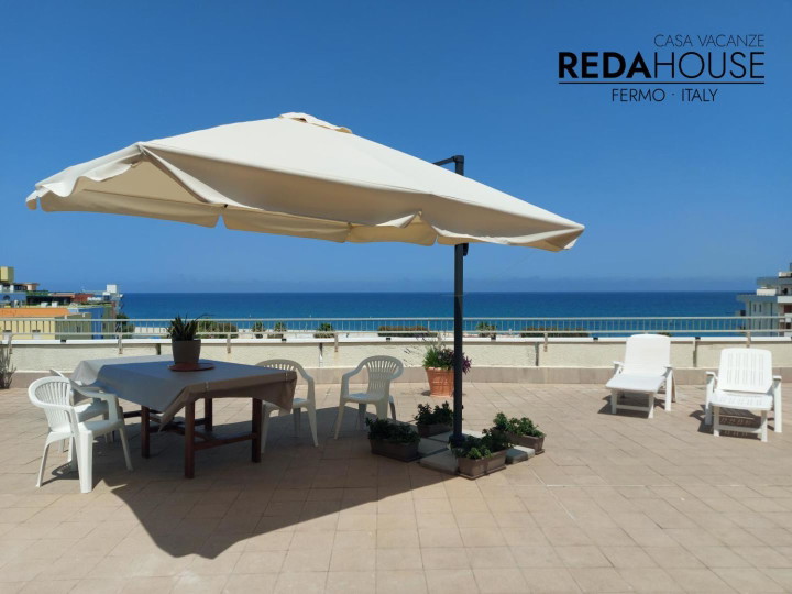 Attico Fronte Mare Terrazza Panoramica Bbq E Aria Condizionata - Porto Sant'Elpidio