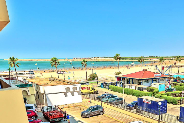 Ocean View Beach Apartment With Pool & Balconies - Cádiz
