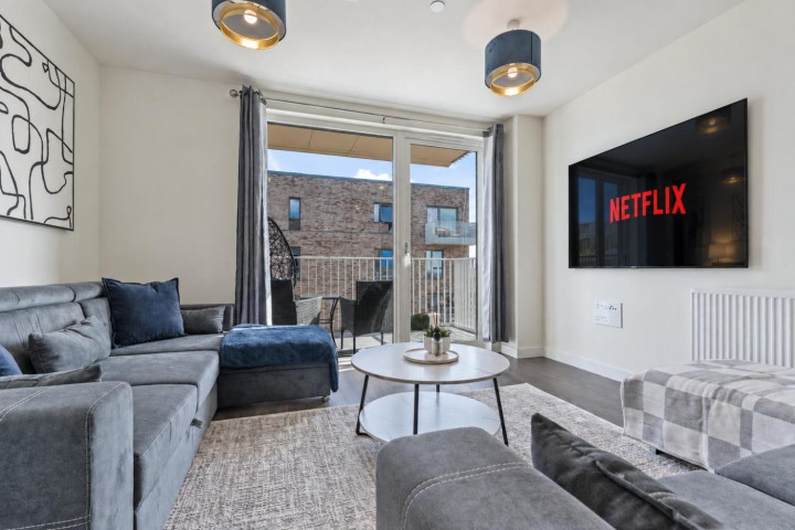 Luxury 1 Bed Apartment Near Wembley Sleeps 6 - Watford