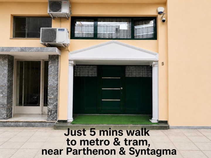 Emerald Designhome Near Metro, Tram, 10' Acropolis - Athens
