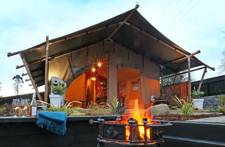 Raglan Rural Retreats - Kauri Tent - ラグラン