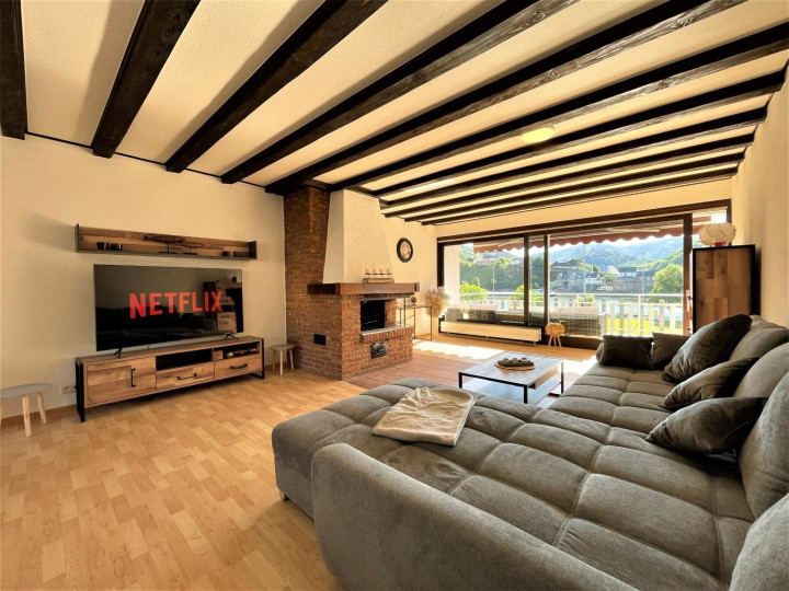 Traumaussicht Moselblick Kamin Balkon Burgblick 65 Zoll Tv Waipu Lindenplatz - Traben-Trarbach
