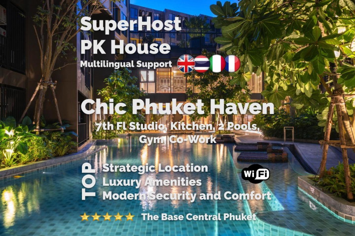 The Base Central - Luxury Resort-style Comfort - Phuket