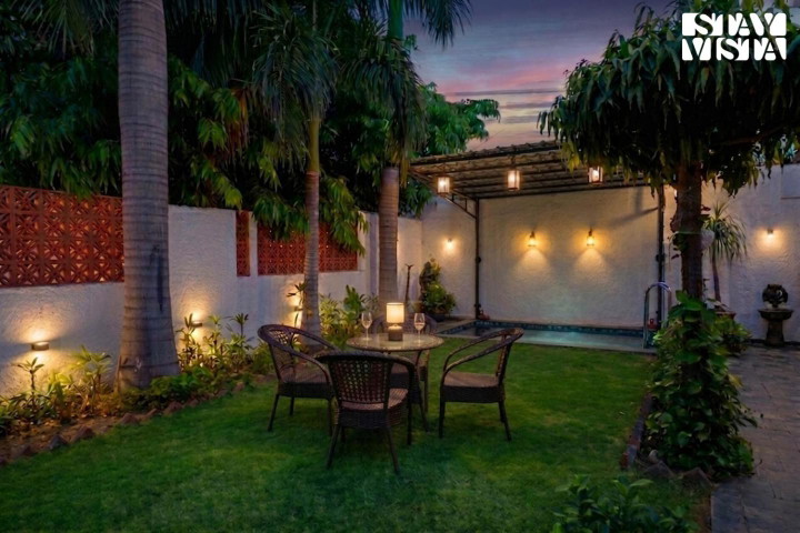 Stayvista's House Of Palm - 4bhk With Plunge Pool & Pet Friendly - 