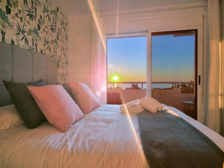 Apartamento Pura Vida! Vistas Al Mar, Playa A 5 Min. Terraza, Wifi Y A/a. - Aguadulce